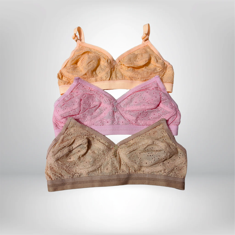 Boyel Chicken Bra – Medium Coverage with 2 Hook – Classic & Cozy