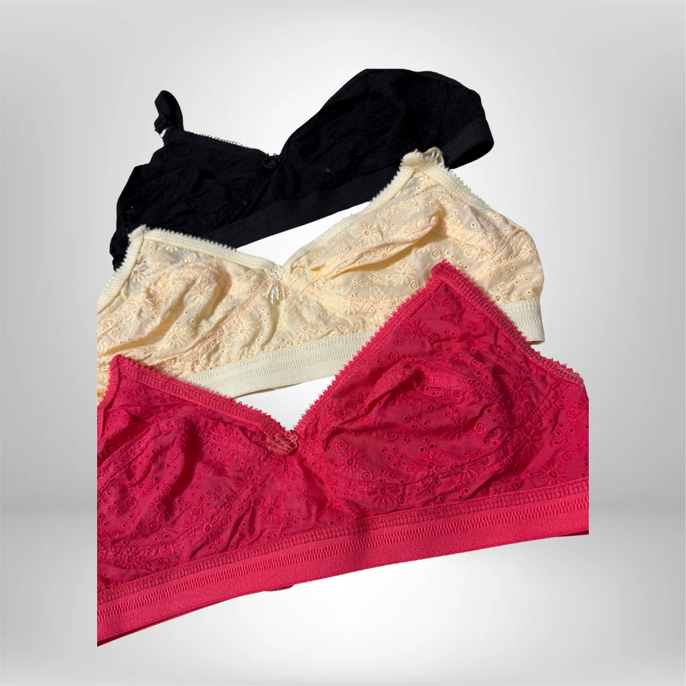 Boyel Chicken Bra – Medium Coverage with 2 Hook – Classic & Cozy
